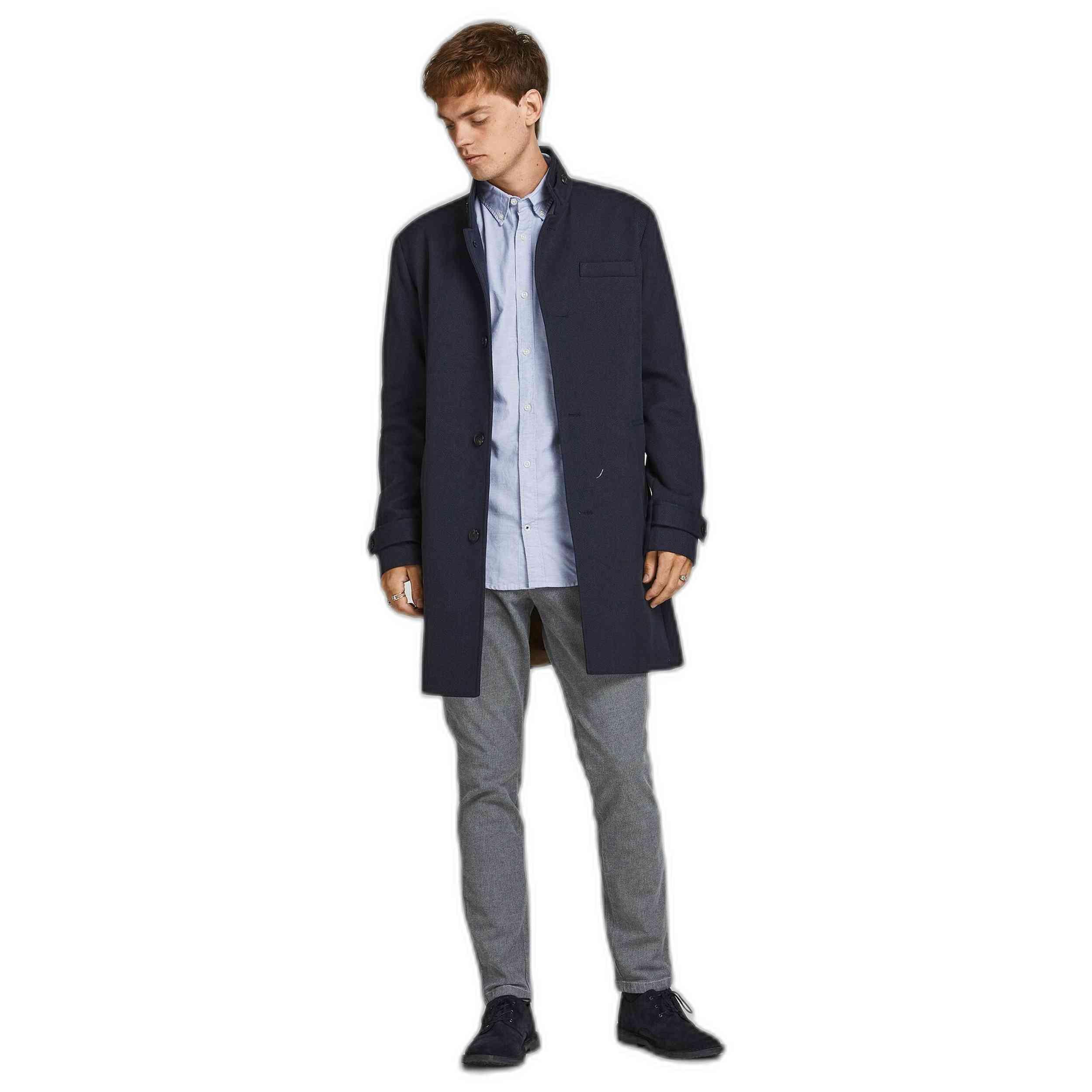 Camicia Jack&jones modello 12182486-CELESTE per uomini JACKANDJONES ...