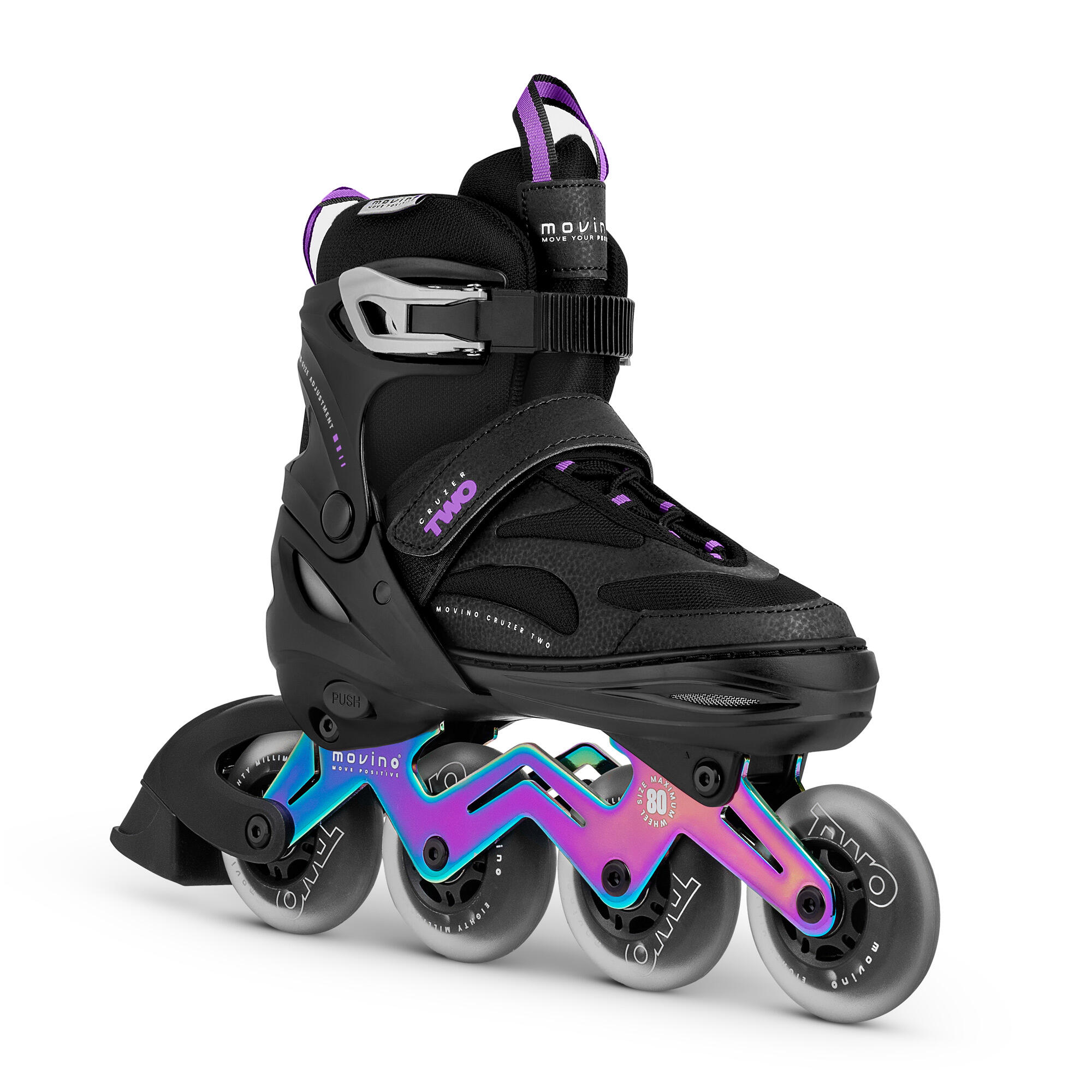 Verstellbare Fitness Inline-skates Movino Cruzer Two | Decathlon