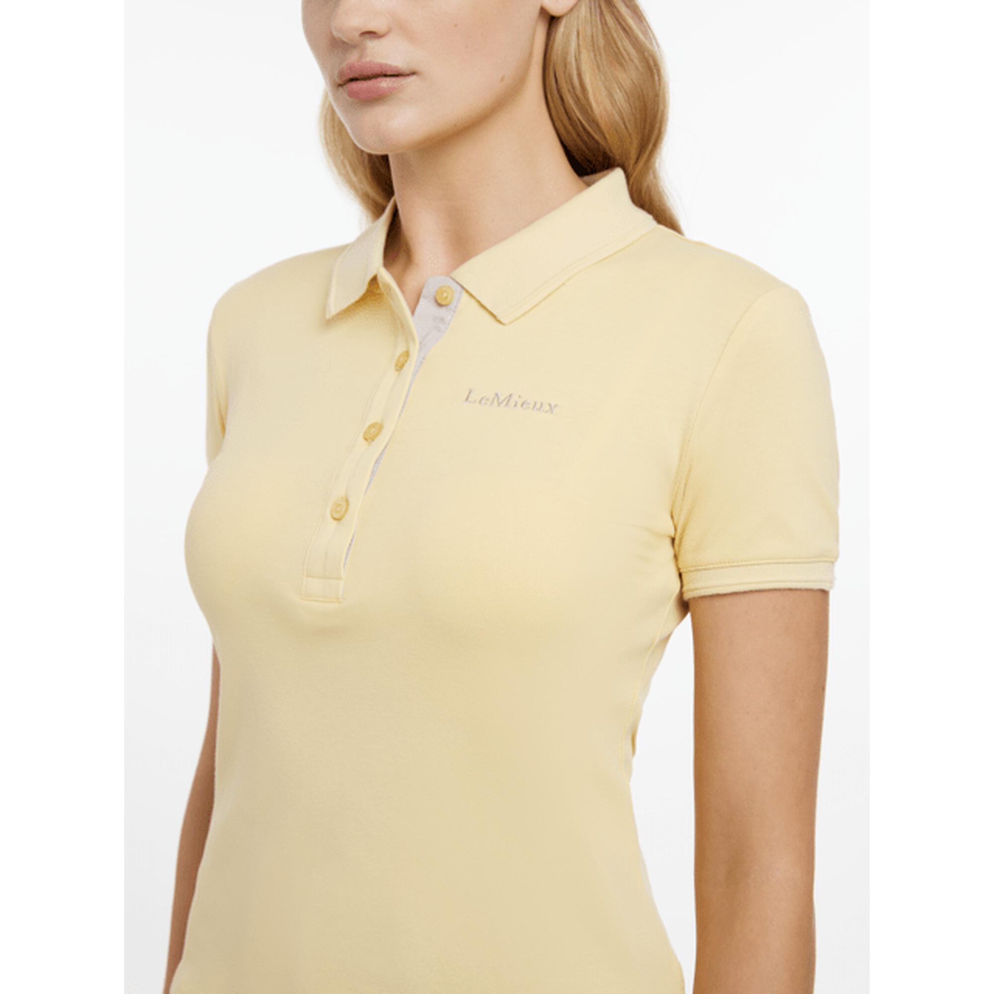 Lemieux Classic Polo Shirt Dames Geel - LEMIEUX - Decathlon
