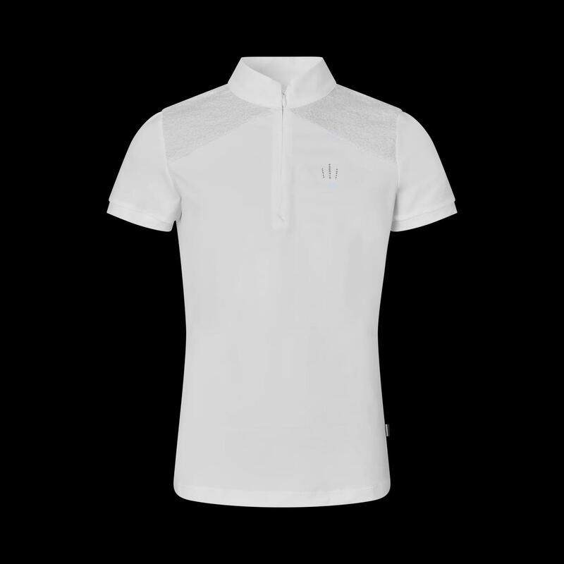 Kingsland Klnala Wedstrijdshirt Meisjes Ss25 Wit - KINGSLAND - Decathlon