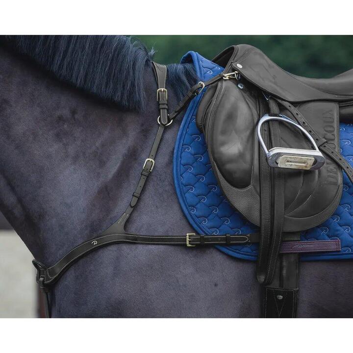 Dy'on Anatomical Breastplate D Collection Zwart - DY'ON - Decathlon