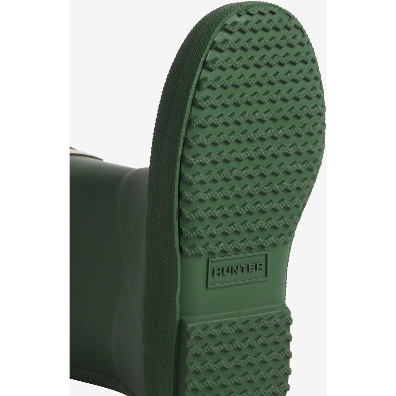 Hunter Kids First (Matte) Rubber Unisex Kids's Green Wellington Boots ...