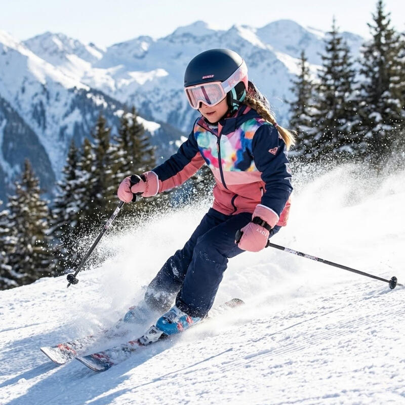 Rękawice narciarskie dziecięce Roxy Jetty Girl Solid ROXY | Decathlon