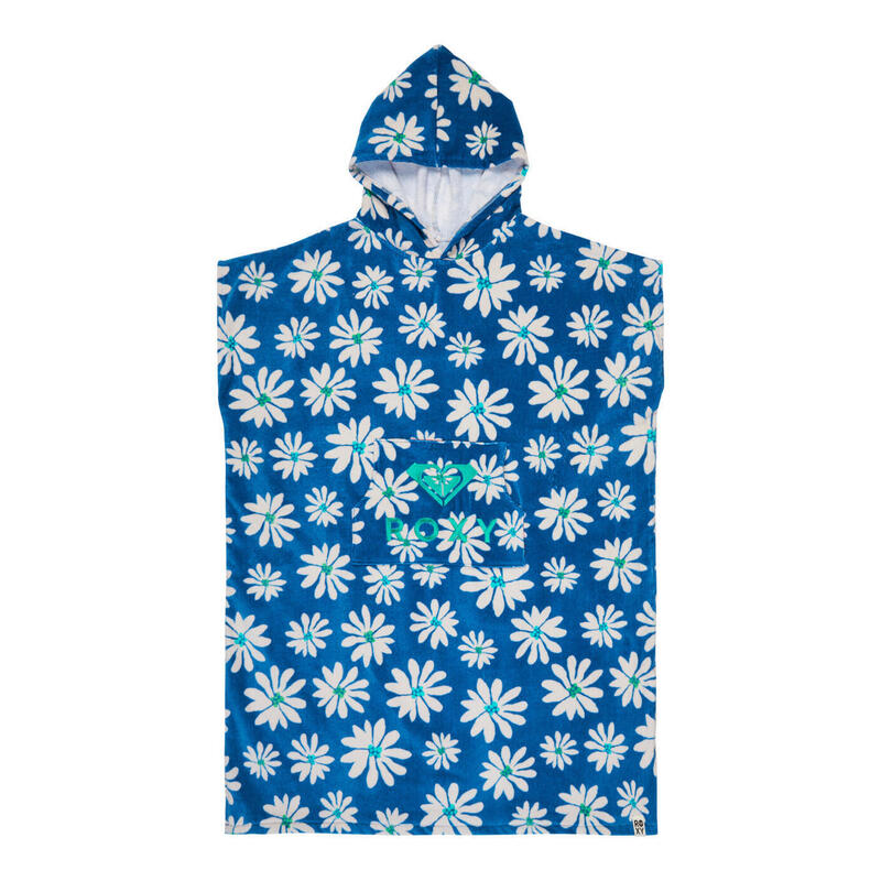 Poncho de surf STAY MAGICAL PRINTED Noir Femme ROXY | Decathlon