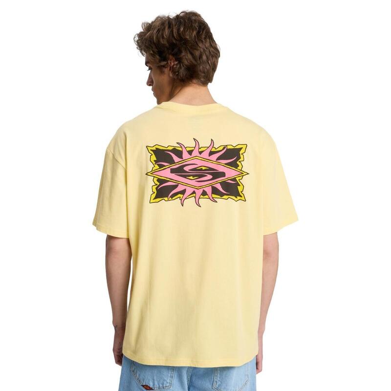 T-Shirt à manches courtes EV STARFISH STAMP Noir Homme QUIKSILVER ...