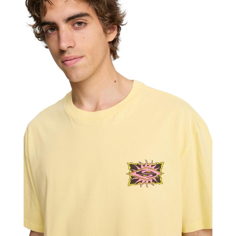 T-Shirt à manches courtes EV STARFISH STAMP Noir Homme QUIKSILVER ...