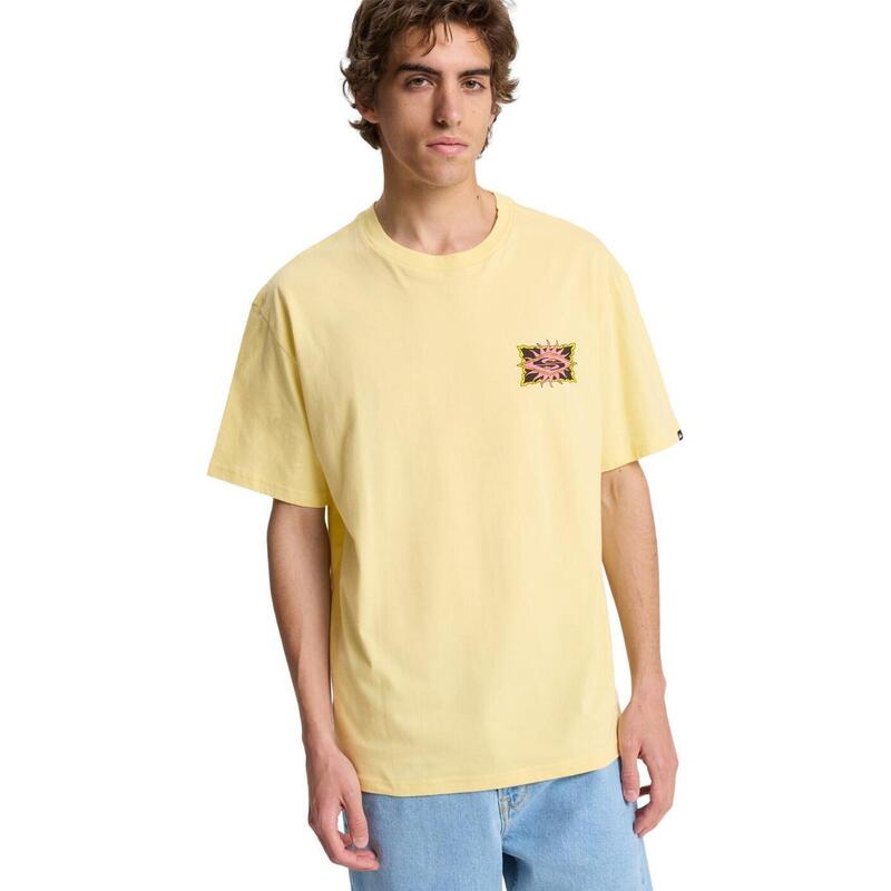 T-Shirt à manches courtes EV STARFISH STAMP Noir Homme QUIKSILVER ...