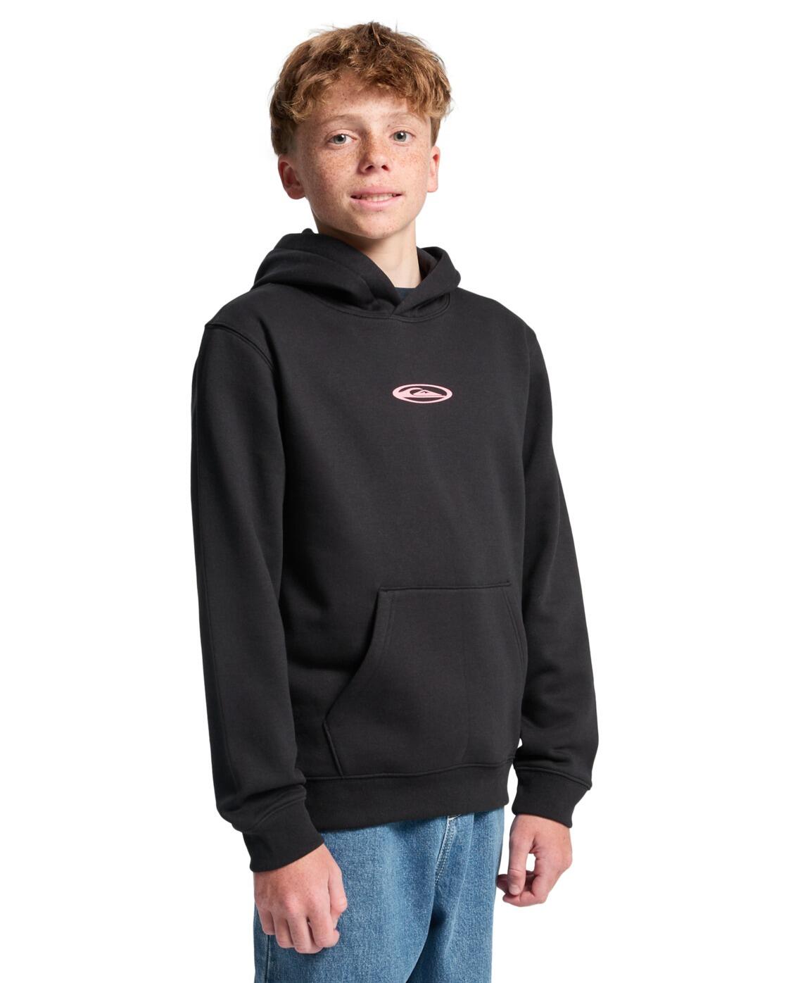 Kapuzenpulli QUIK GLOBE Schwarz Junge | Decathlon