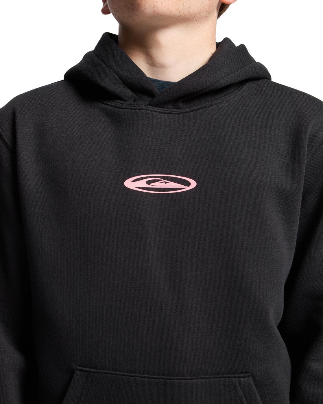 Hoodie QUIK GLOBE Schwarz Jongens 8-16 | Decathlon