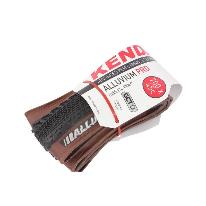 Pneu pliable KENDA Alluvium Pro GCT 700 x 45C noir / marron KENDA ...