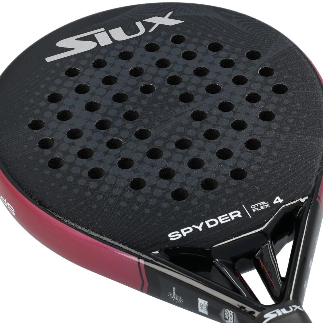 Siux Spyder Control 4 padelracket - ZWART - unisex | Decathlon