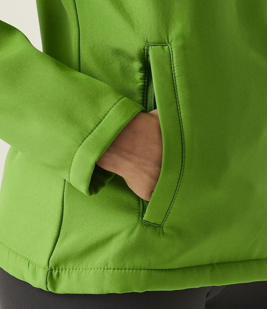 Regatta Ladies Ablaze Printable Soft Shell Jacket - Green | Decathlon