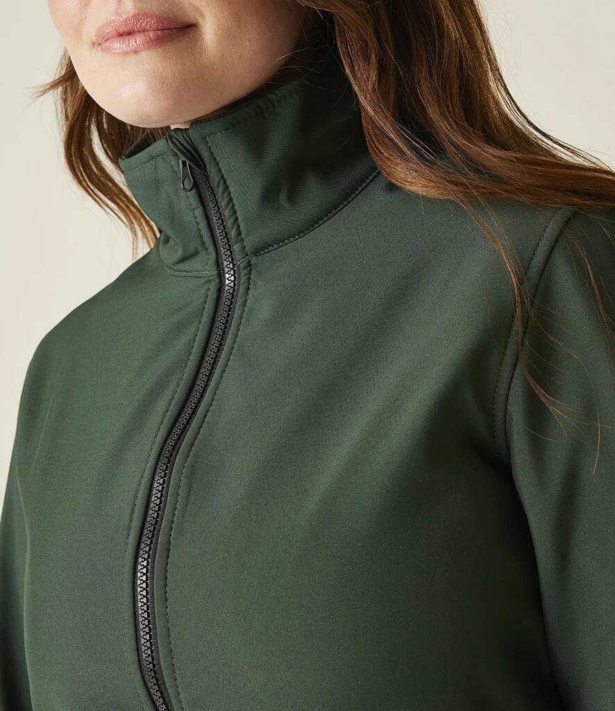 Regatta Ladies Ablaze Printable Soft Shell Jacket - DARK GREY | Decathlon