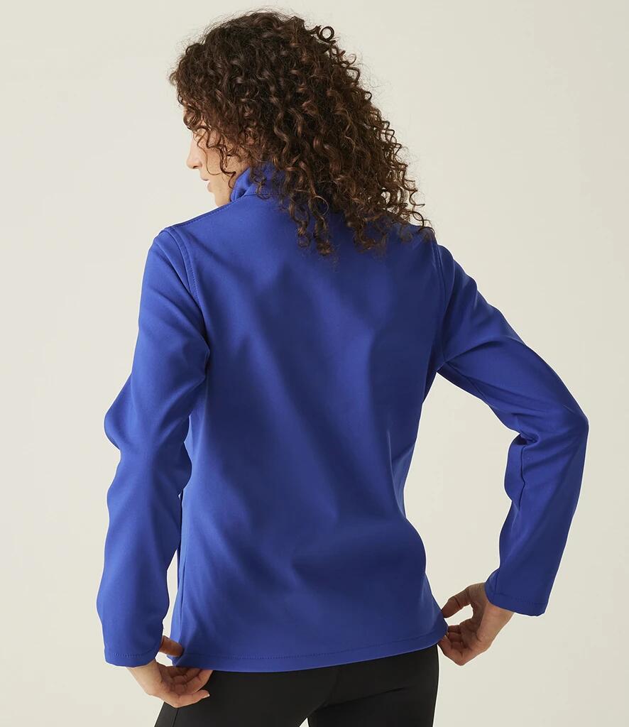Regatta Ladies Ablaze Printable Soft Shell Jacket - Royal Blue | Decathlon