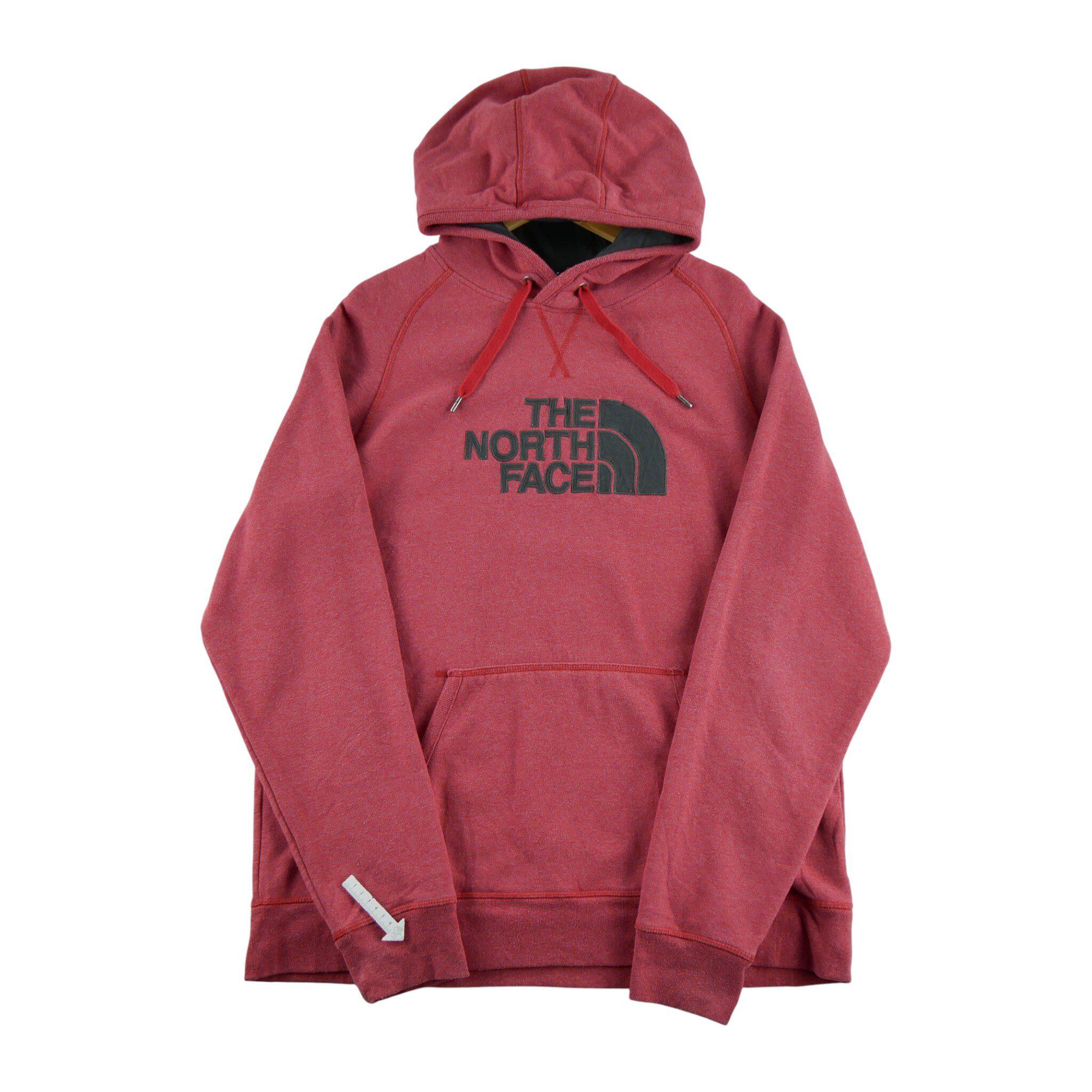 Seconda Mano - Felpa con cappuccio rossa da uomo TNF - Stato buono THE ...