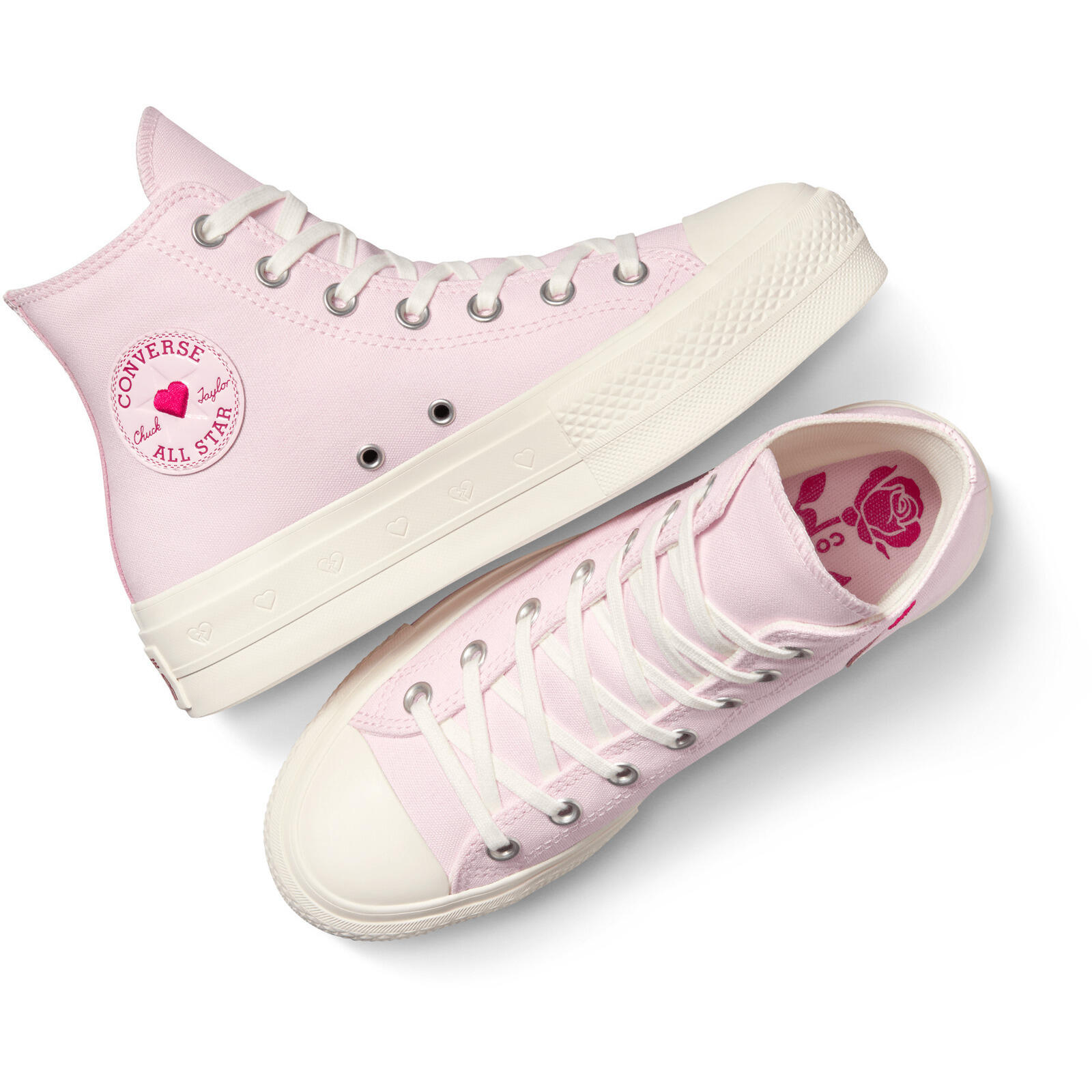 Scarpe da ginnastica Converse Chuck Taylor As Lift, Rosa, Unisex ...