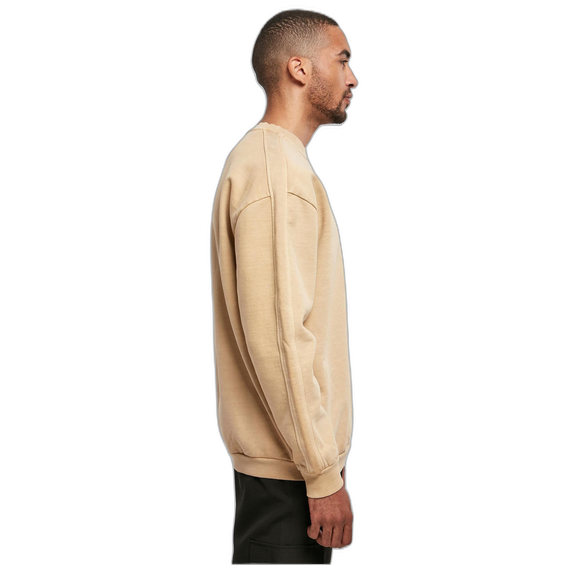 Sweatshirt Urban Classics Heavy Terry Garment Dye Crew | Decathlon