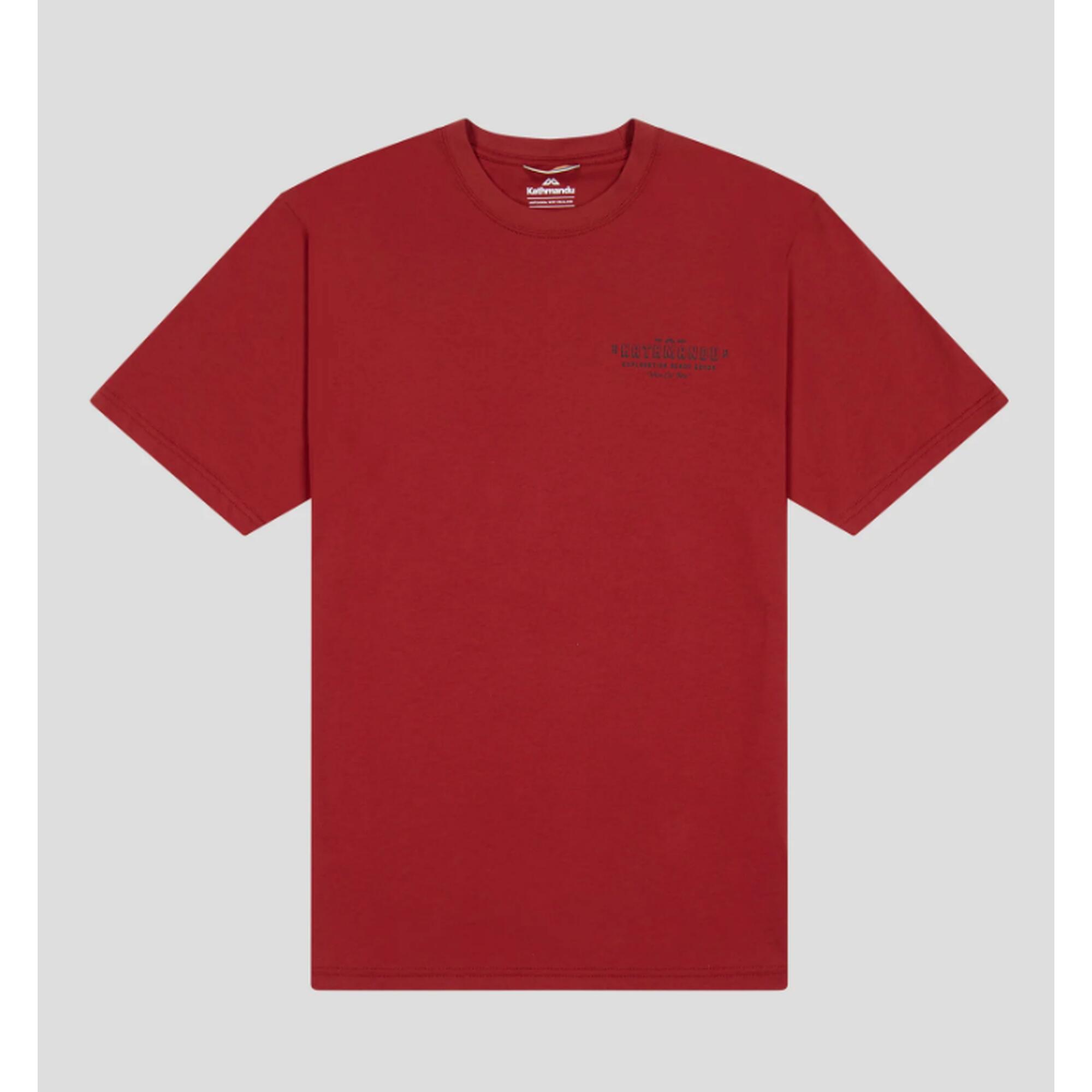 Tee Shirt en Coton Kathmandu "Graphic Men's Exploration Organic Cotton ...