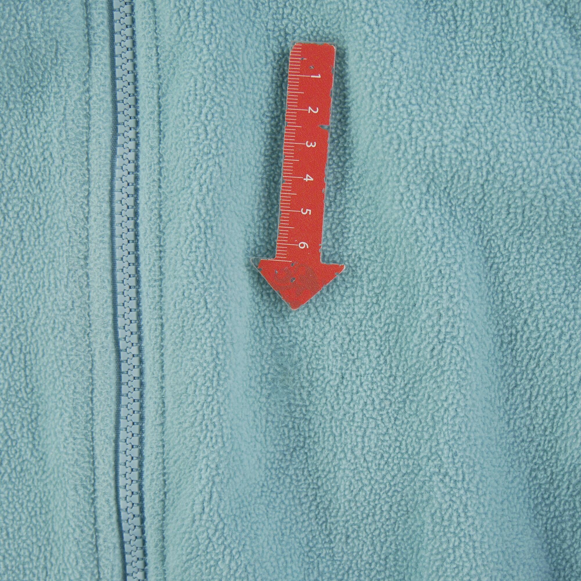 Seconda Mano - Giacca in pile azzurra leggera da donna - Stato buono ...