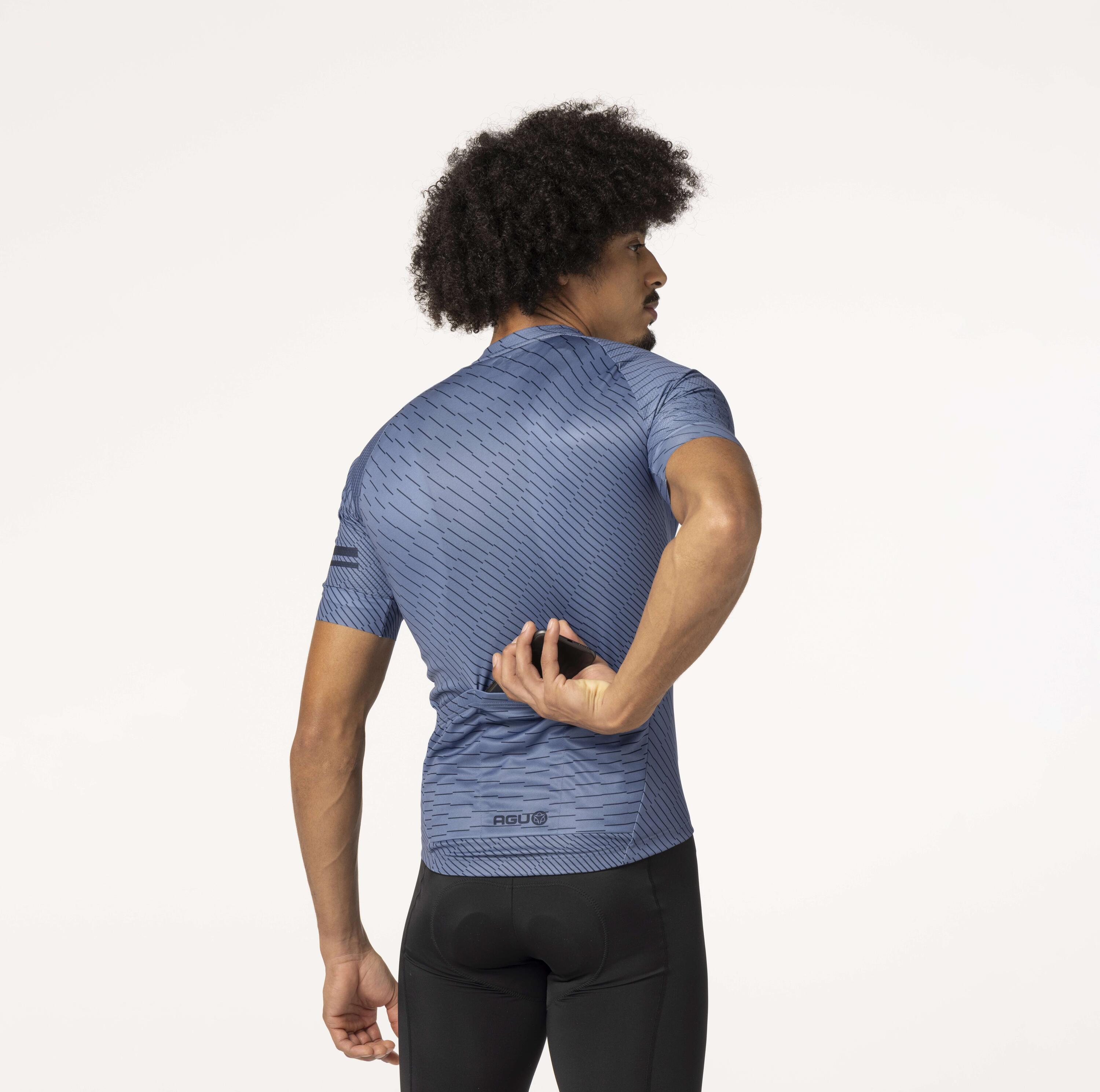 Chippie Lines Fietsshirt Essential Heren | Decathlon