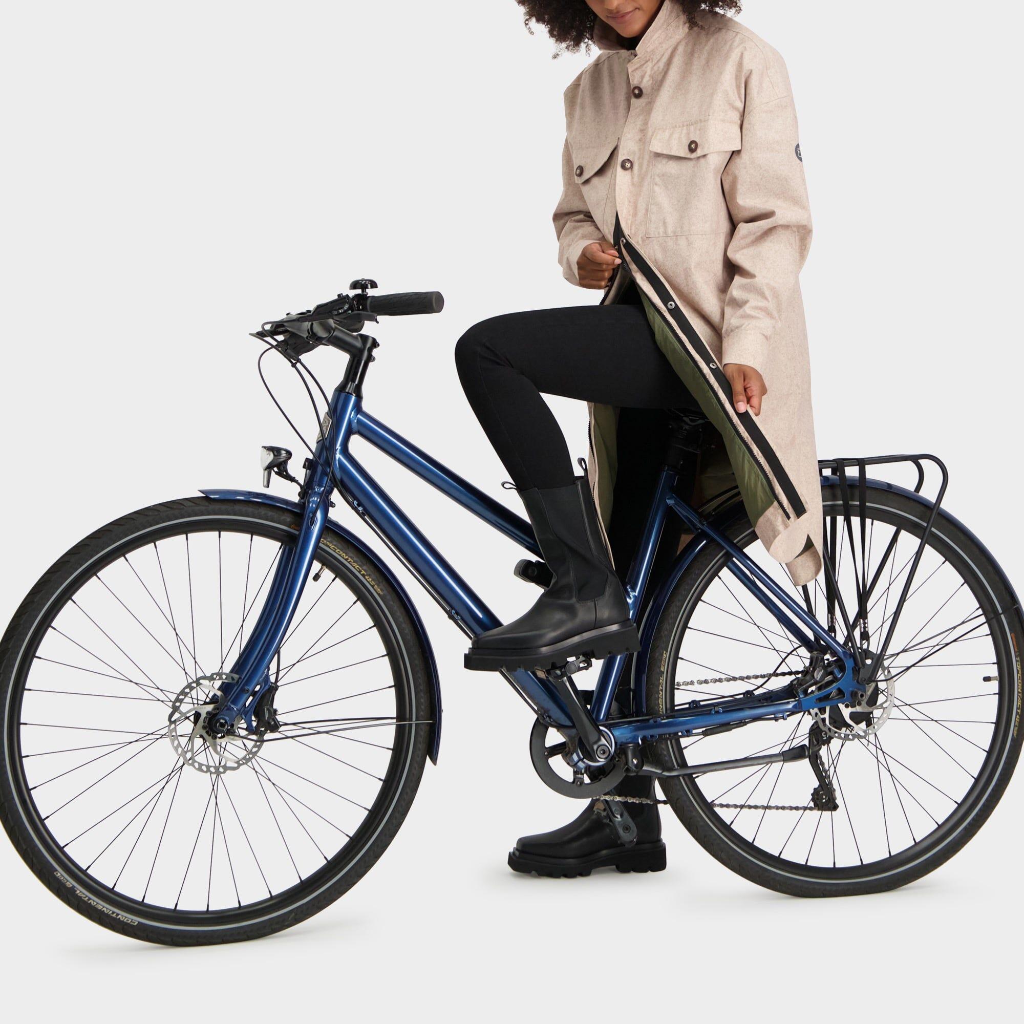 Oversized Rain Shirt Dames Moonlight | Decathlon