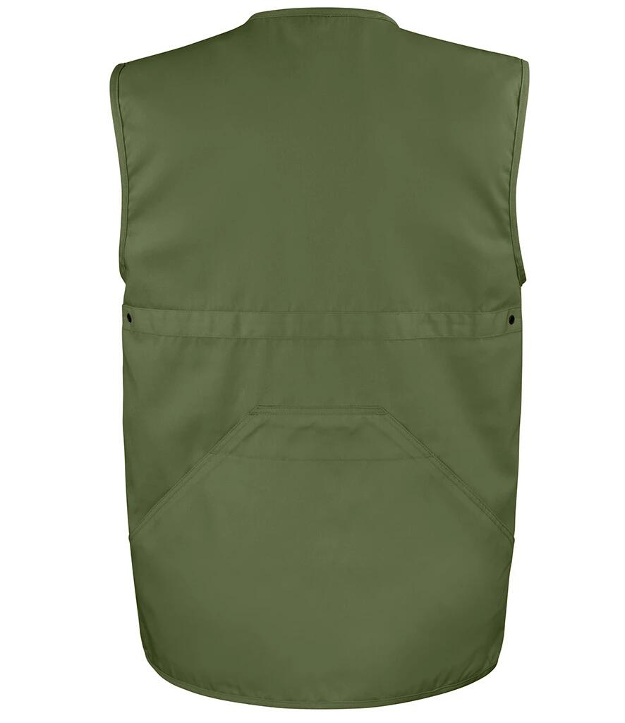 Result Work-Guard Safari Waistcoat - Green | Decathlon