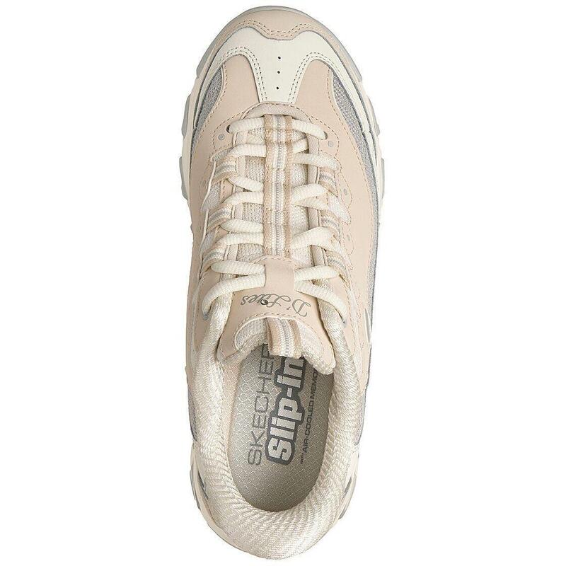 Baskets Skechers D Lites-smooth Nostalgia, Beige, Femmes SKECHERS ...