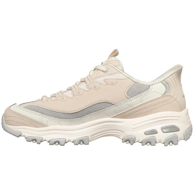 Baskets Skechers D Lites-smooth Nostalgia, Beige, Femmes SKECHERS ...