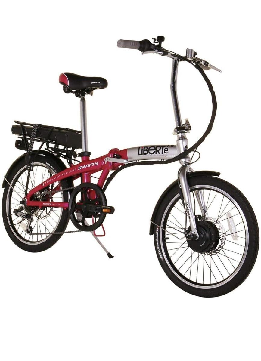 Swifty Liberte Folding Electric Bike Pink | Decathlon