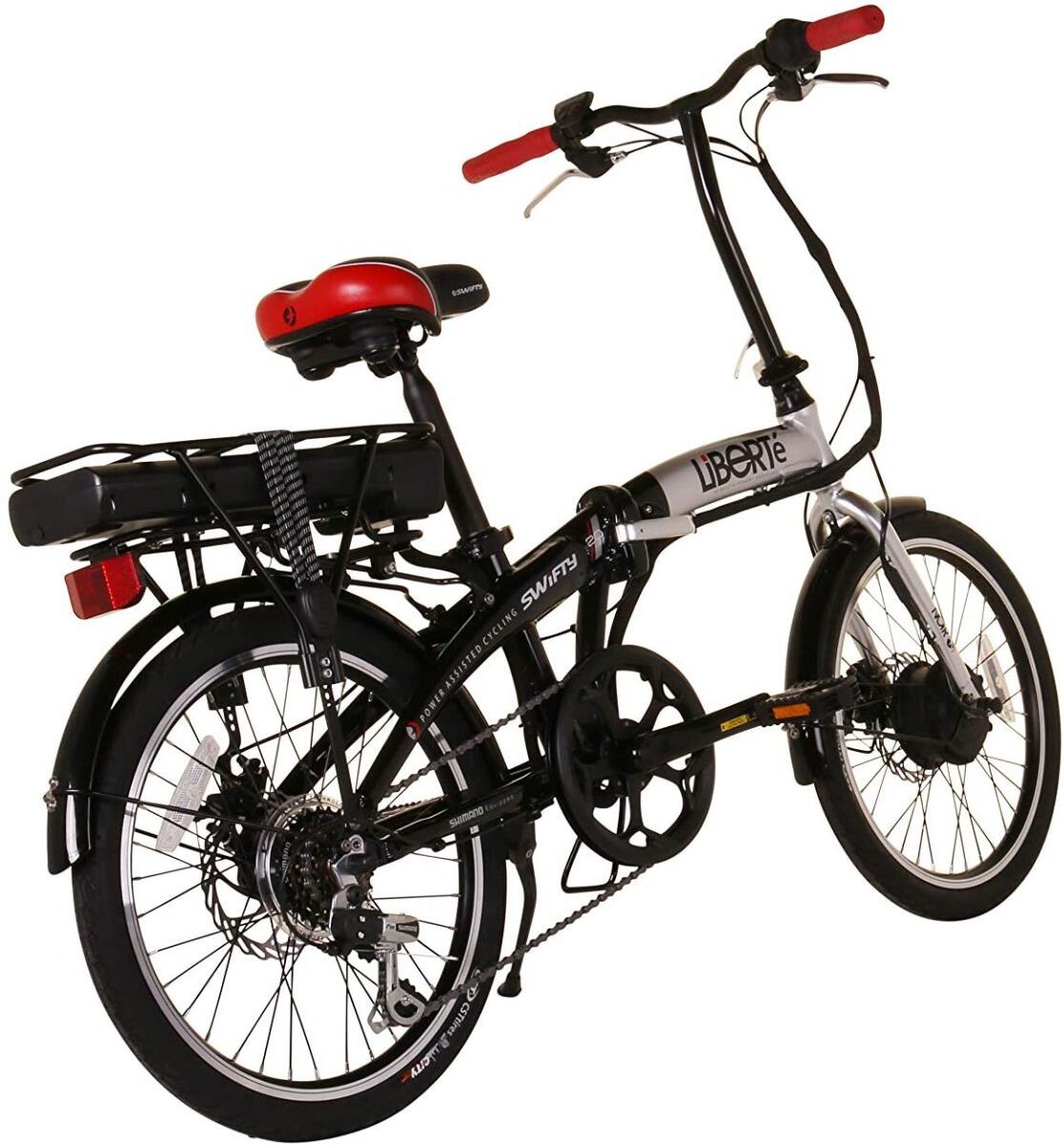 Swifty Liberte Folding Electric Bike Black | Decathlon