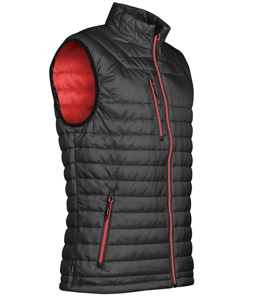 Stormtech Men's Gravity Thermal Bodywarmer - Black/True Red | Decathlon