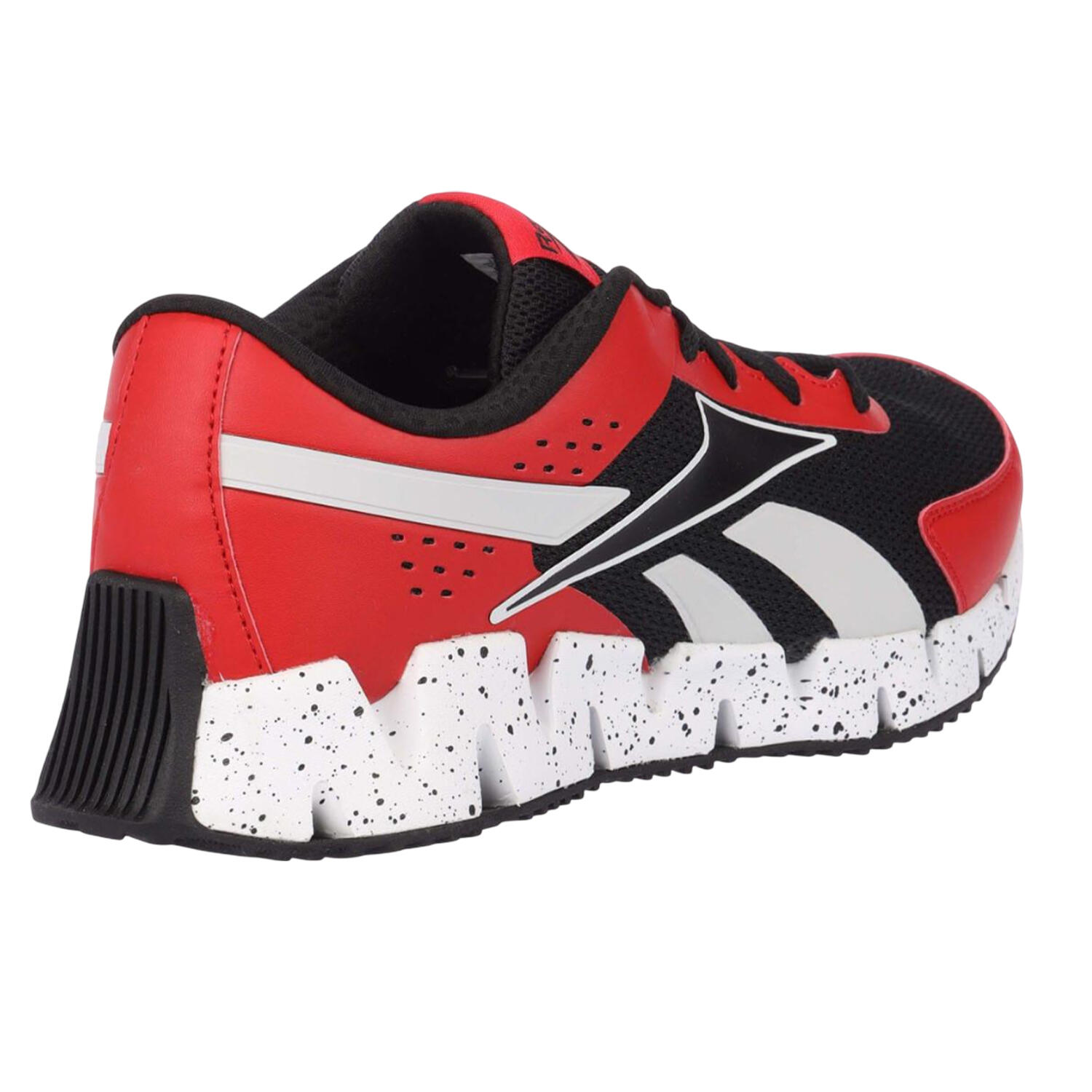 Childrens/Kids Dynamica 2.0 Zig Zag Trainers (Red/White) REEBOK | Decathlon