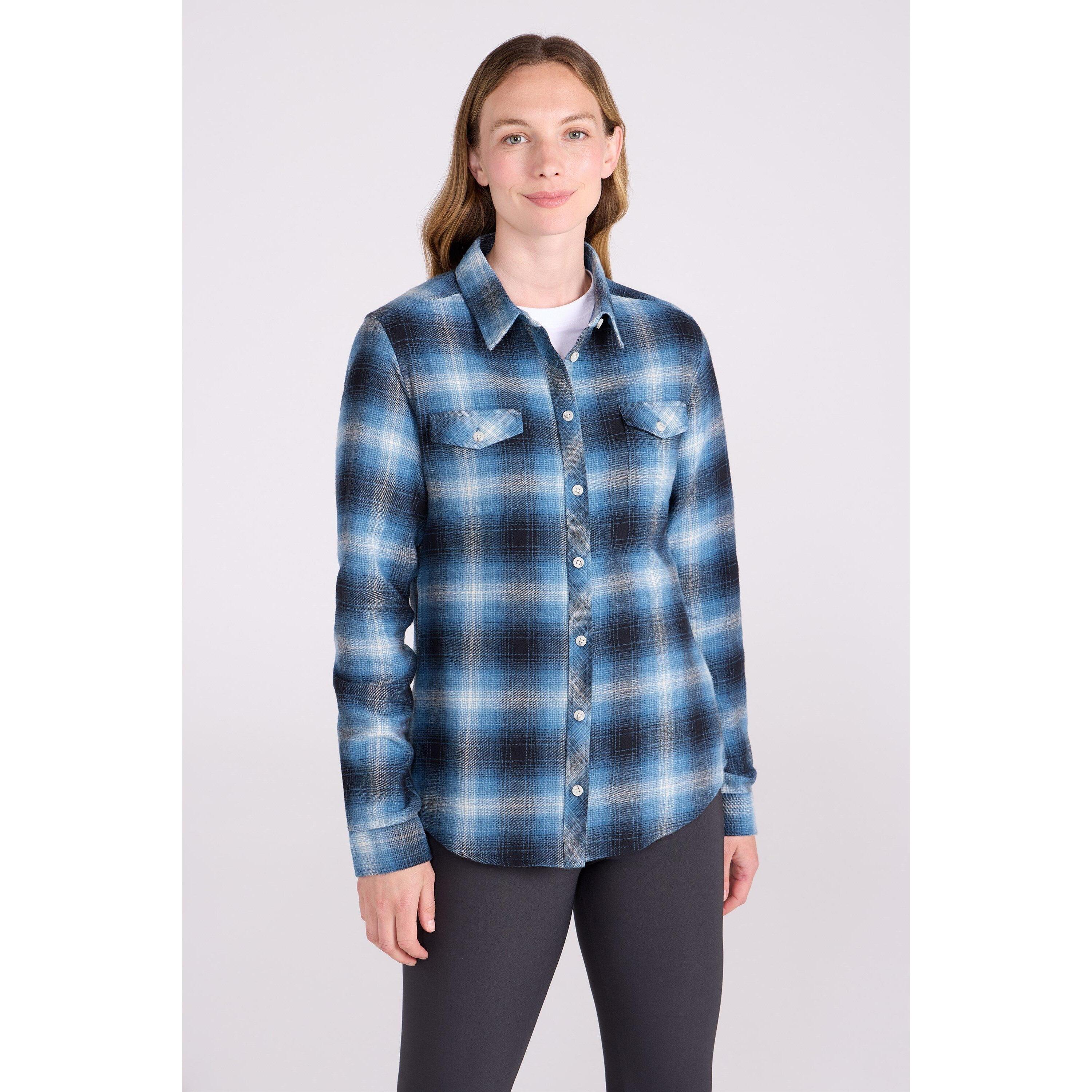 Womens/Ladies Willow Flannel Shirt (Off White) MOUNTAIN WAREHOUSE ...