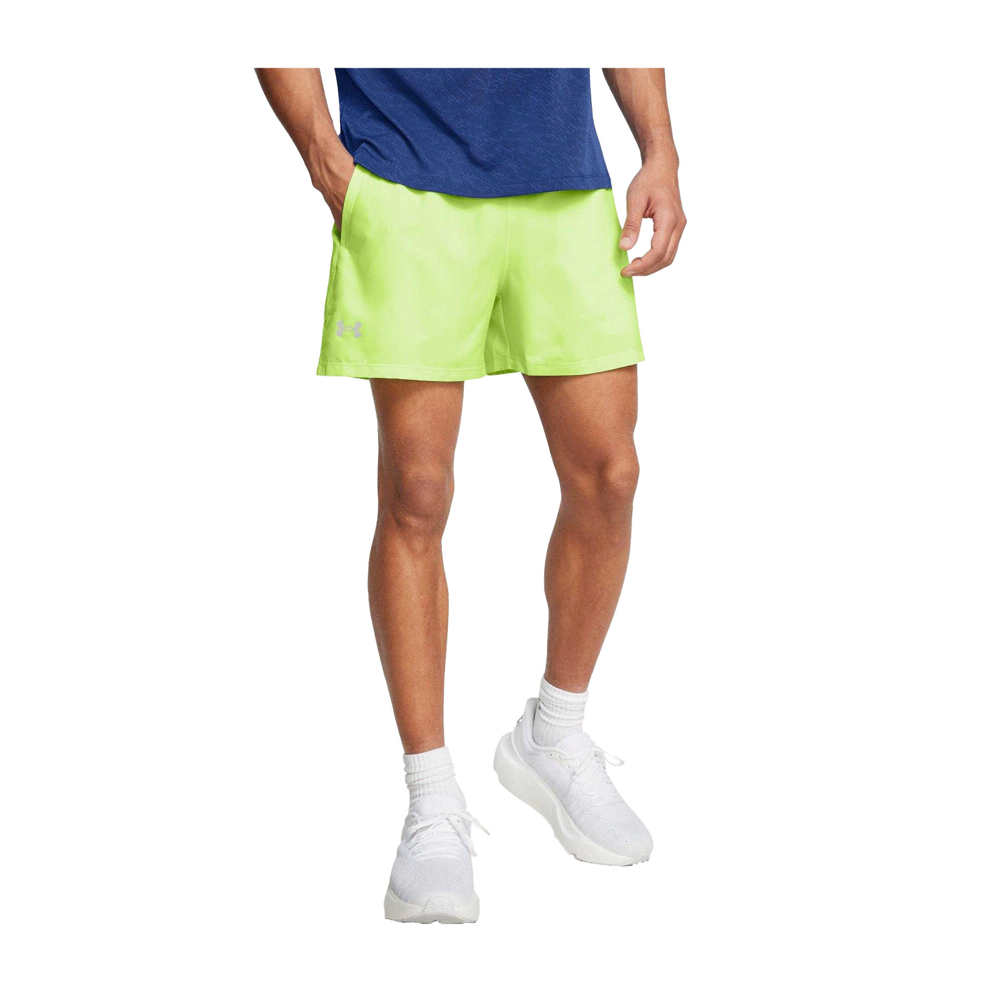 Launch Pantaloncini Uomo Under Armour Verde UNDER ARMOUR | Decathlon
