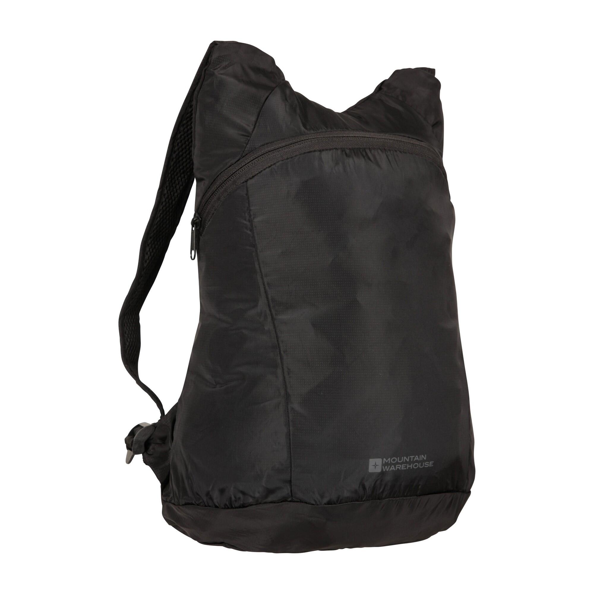 Packaway Backpack (Black) MOUNTAIN WAREHOUSE | Decathlon