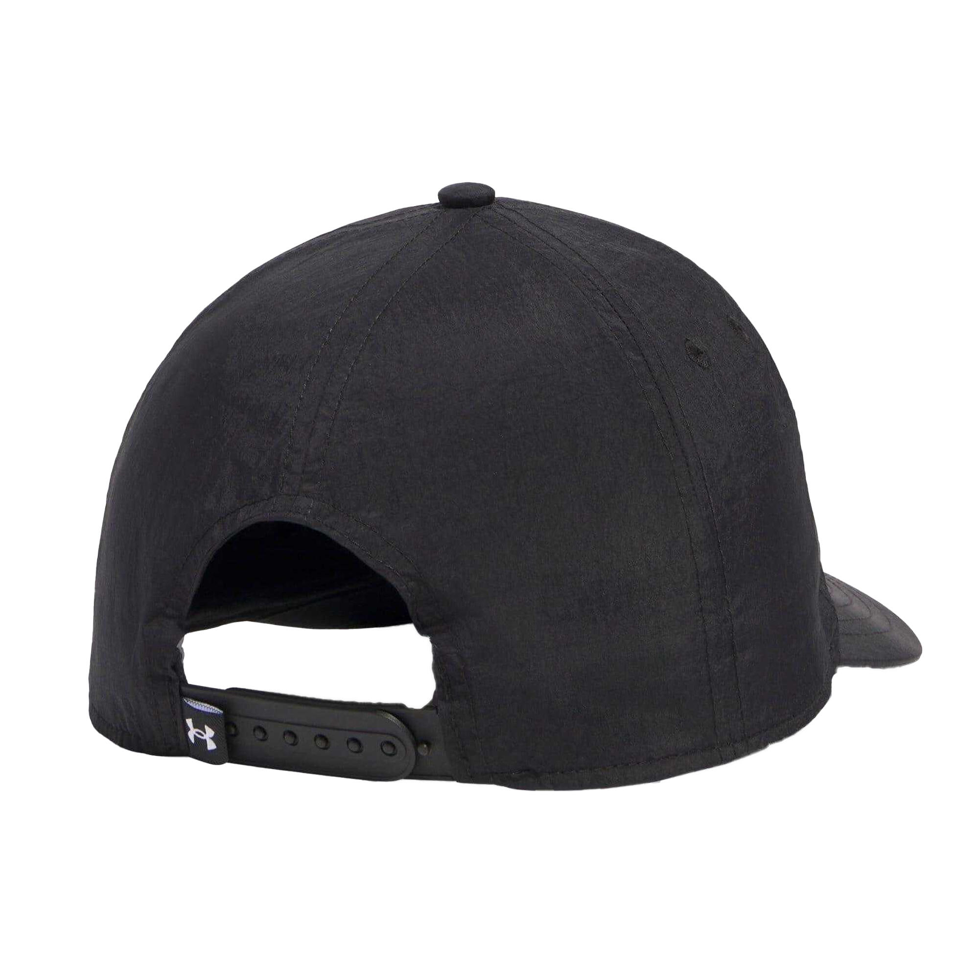 Essential Adjustable Nylon Mid Profile Baseball Cap (Black) UNDER ...