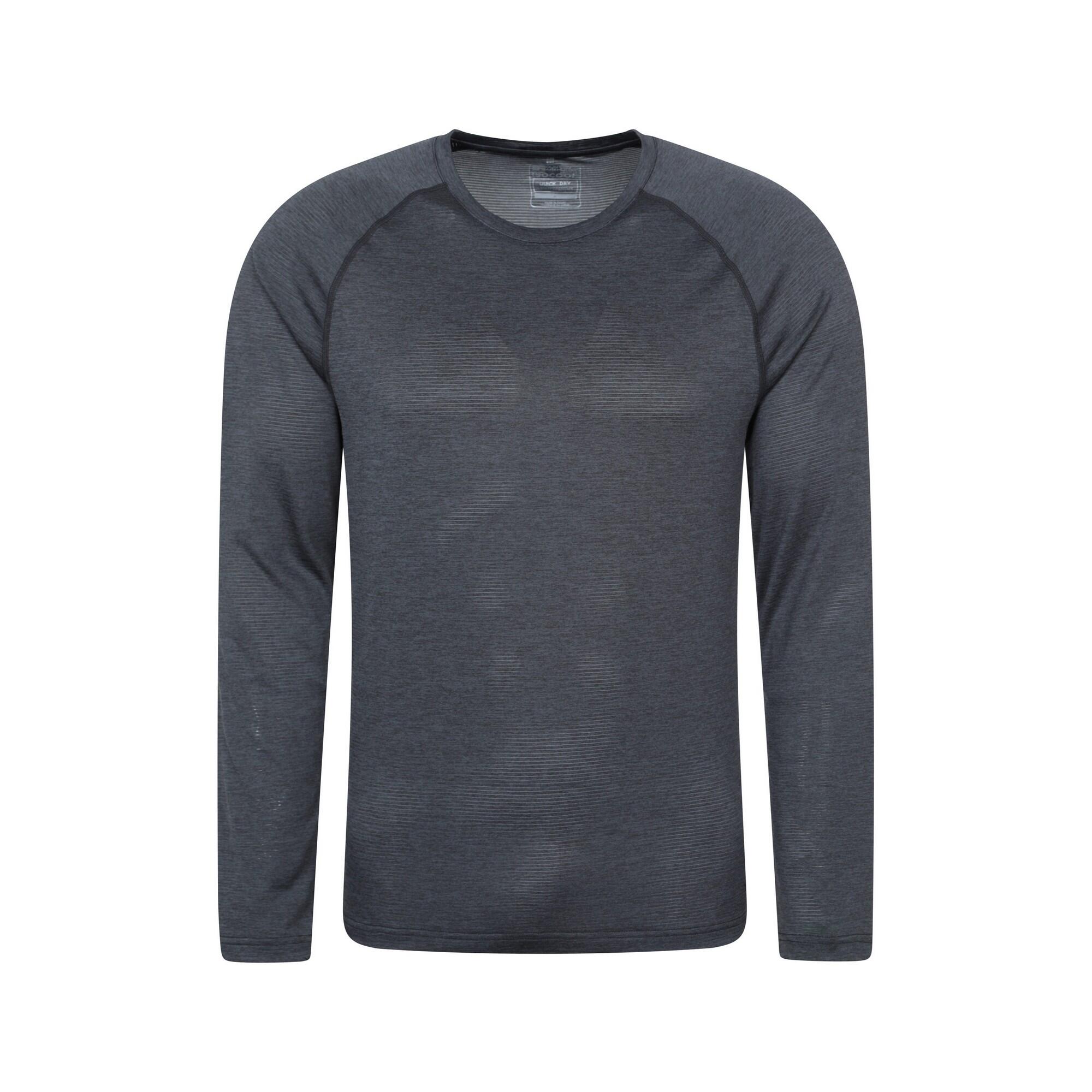 Mens Pulse IsoCool LongSleeved TShirt (Dark Blue) MOUNTAIN WAREHOUSE ...