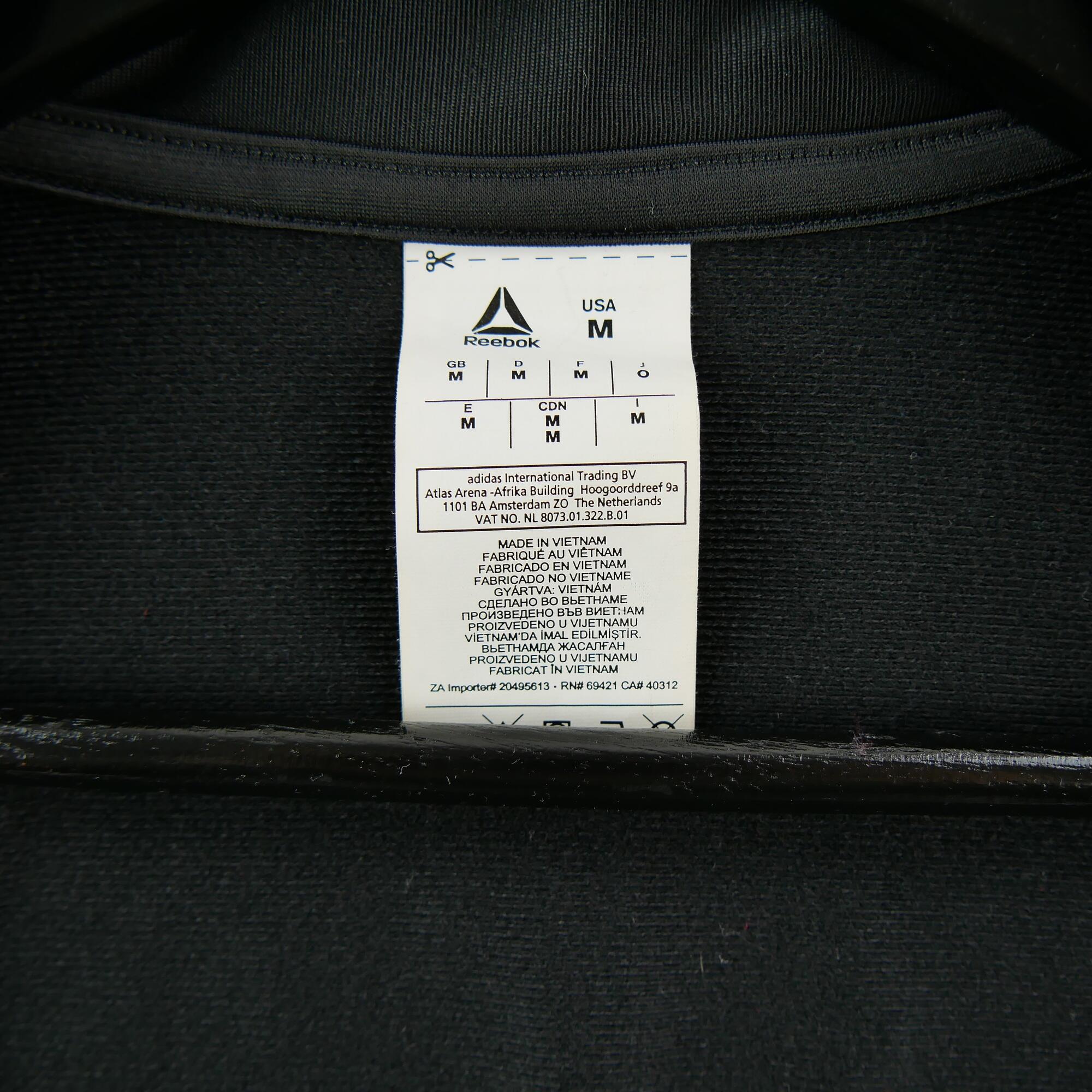 Seconda Mano - Giacca nera da uomo - Stato eccellente REEBOK | Decathlon
