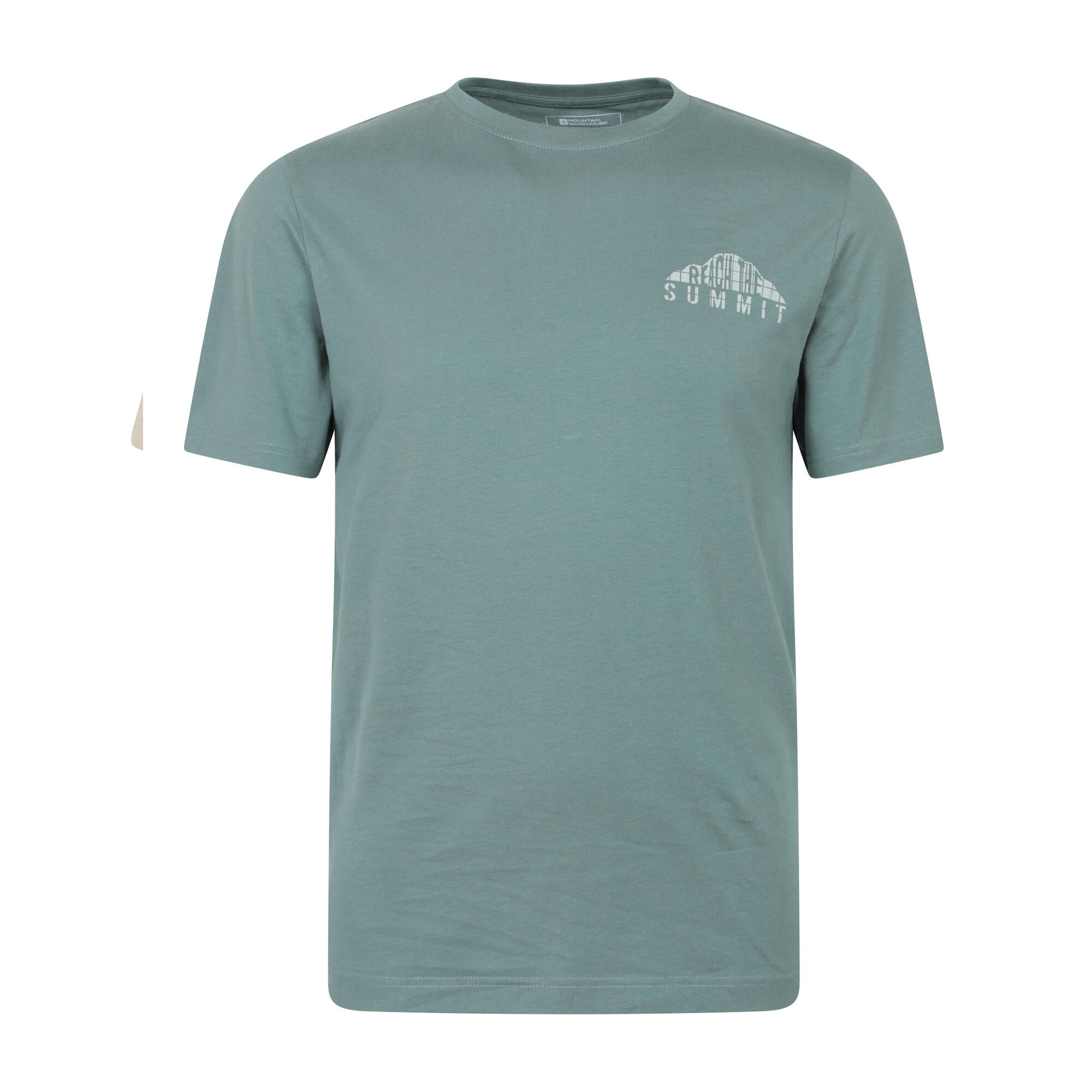 Mens Reach The Summit Graphic TShirt (Grey) MOUNTAIN WAREHOUSE | Decathlon