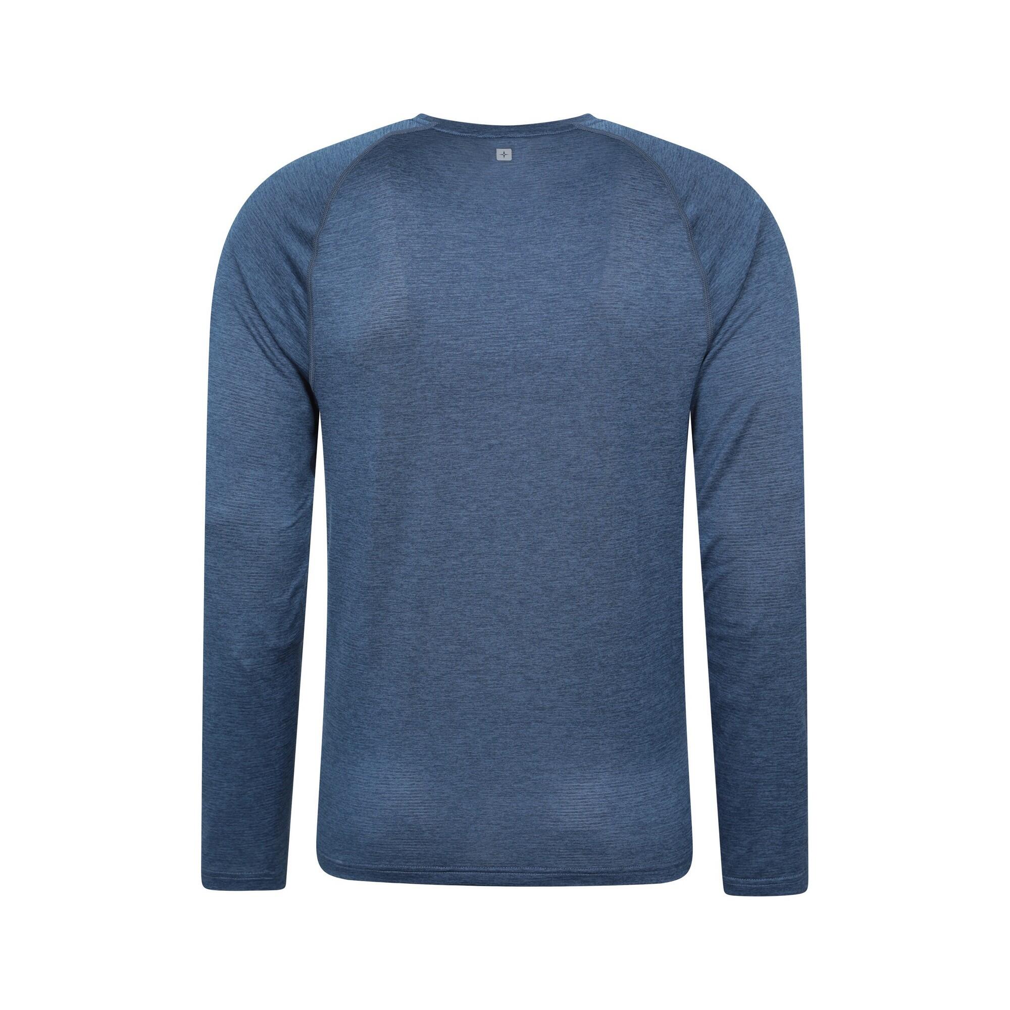 Mens Pulse IsoCool LongSleeved TShirt (Dark Blue) MOUNTAIN WAREHOUSE ...