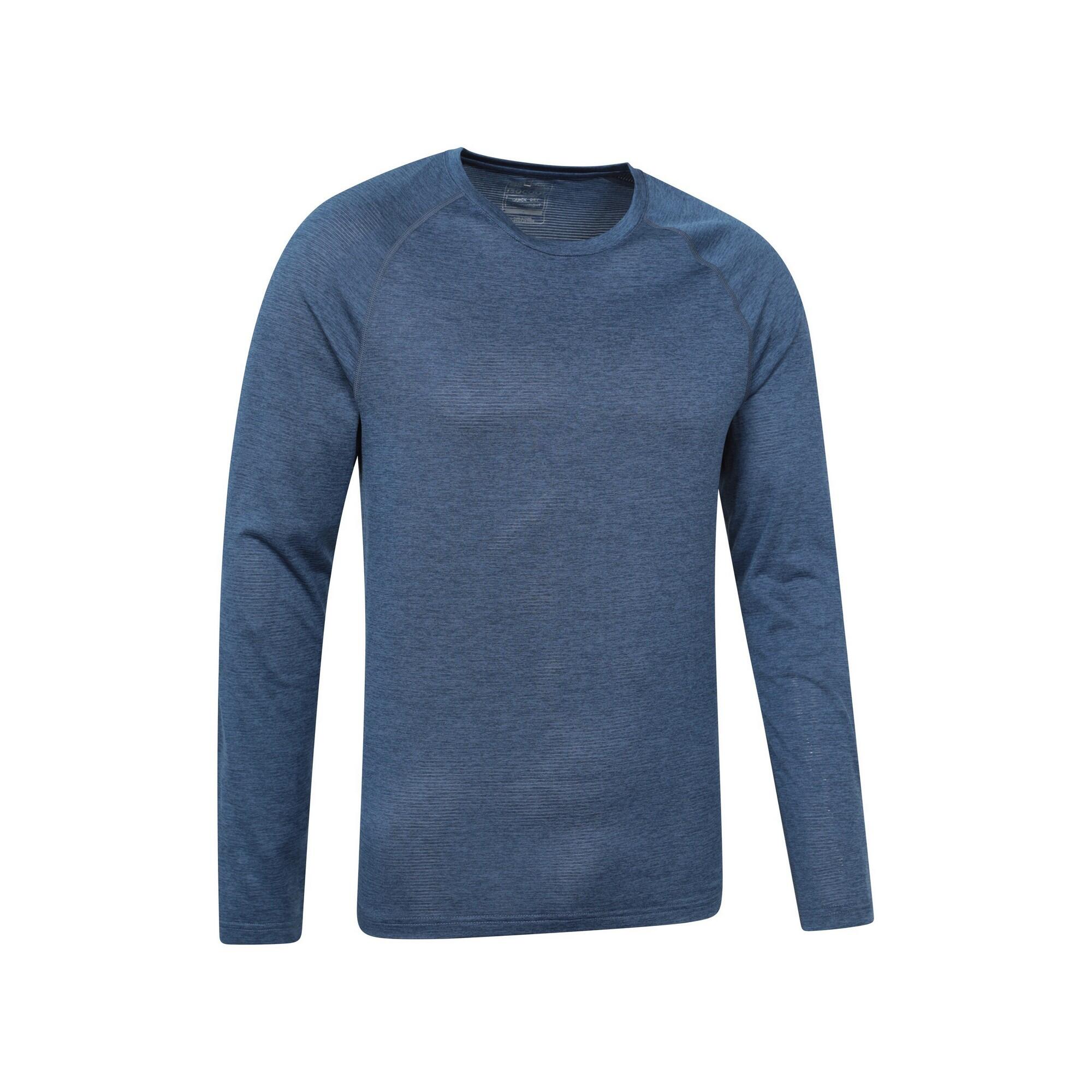 Mens Pulse IsoCool LongSleeved TShirt (Dark Blue) MOUNTAIN WAREHOUSE ...