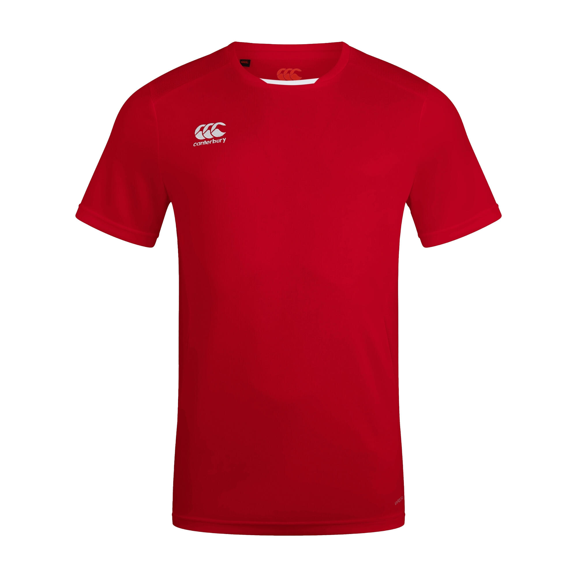 Mens Club Dry Vapodri TShirt (Flag Red) | Decathlon