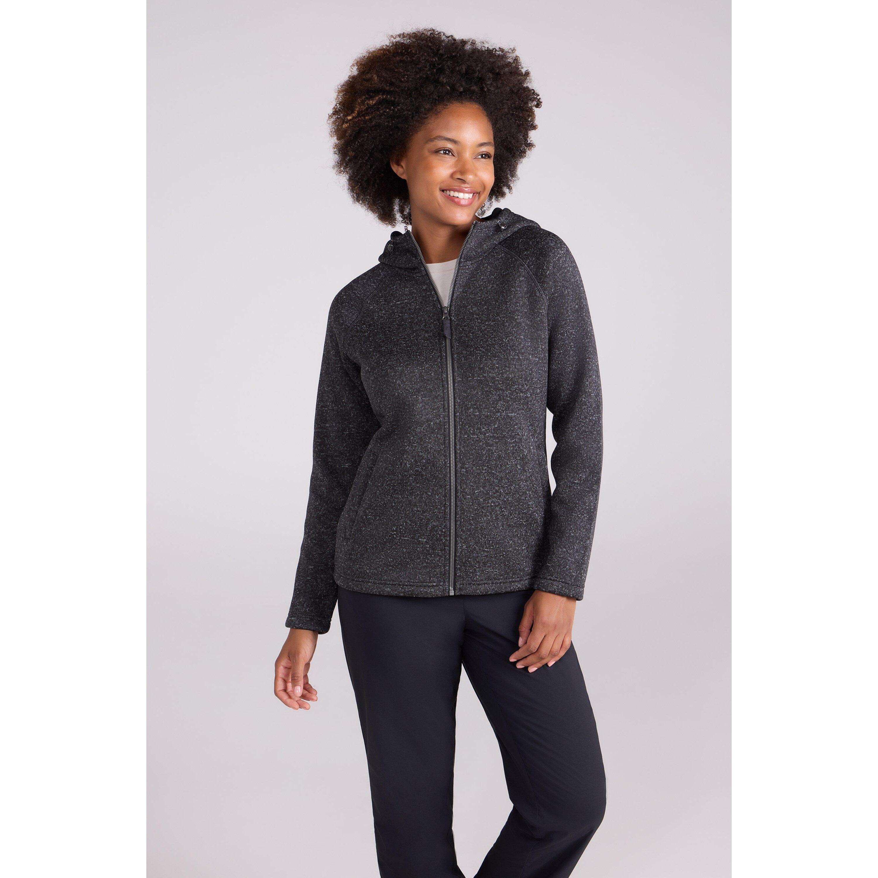 Womens/Ladies Nevis Full Zip Hoodie (Pale Pink) MOUNTAIN WAREHOUSE | Decathlon