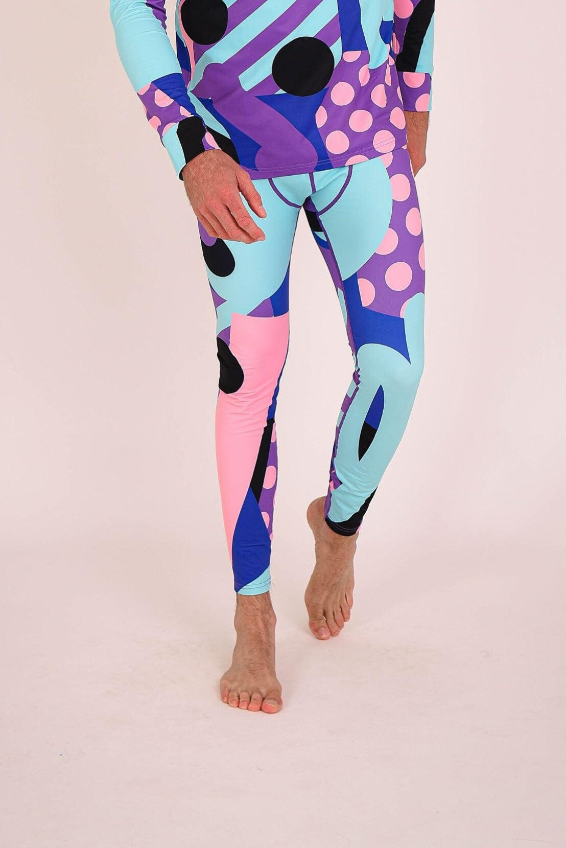 OOSC Penfold Men's Baselayer Pant - Fluo Ultra Pink Thermal Leggings ...