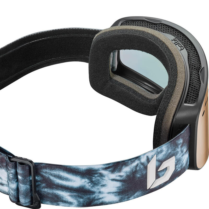 Masque de ski NEVADA Black Tie Dye matte - Phantom Fire Red cat 1 to 3 ...