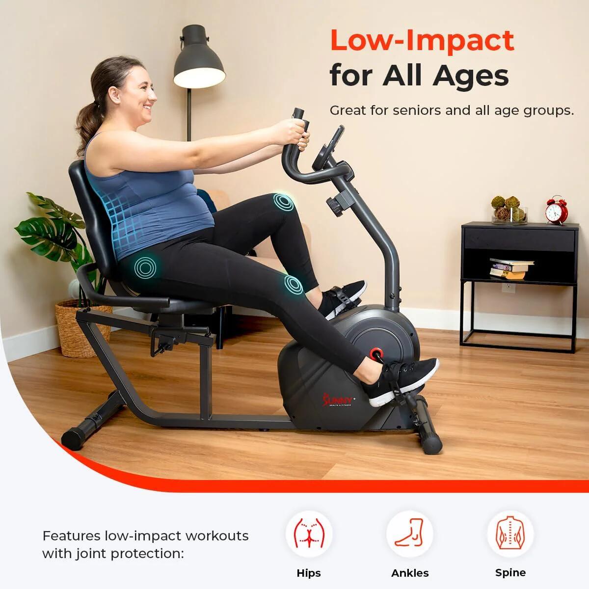 Magnetic Recumbent Exercise Bike | Decathlon