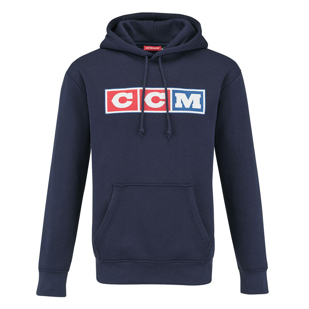 CCM - Heritage 3 Block Pullover Hoodie - Volwassenen - Navy - L | Decathlon