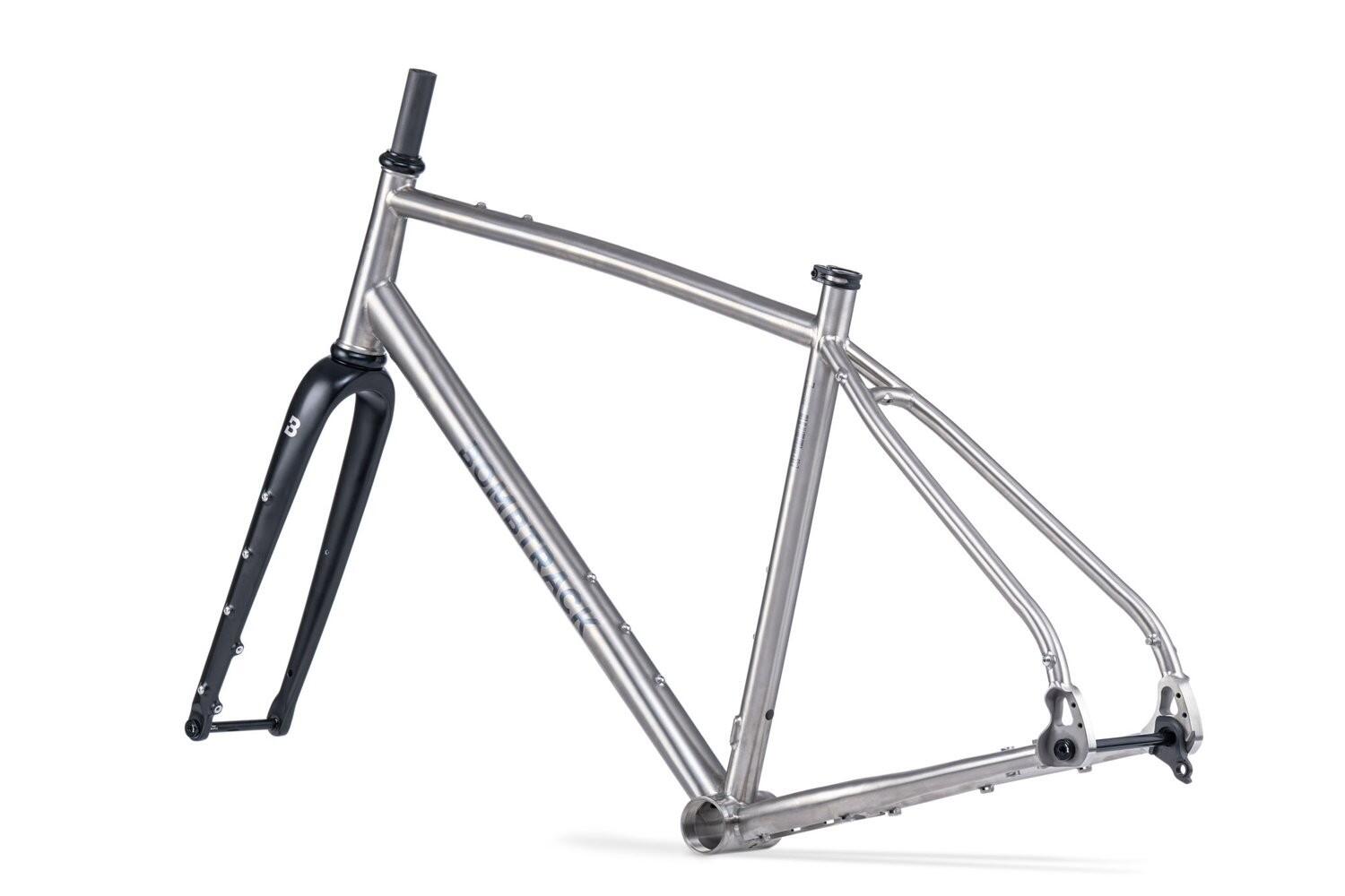 Bombtrack Beyond TI Frame + Vork Kit - Titanium / Zwart - L - 52cm ...