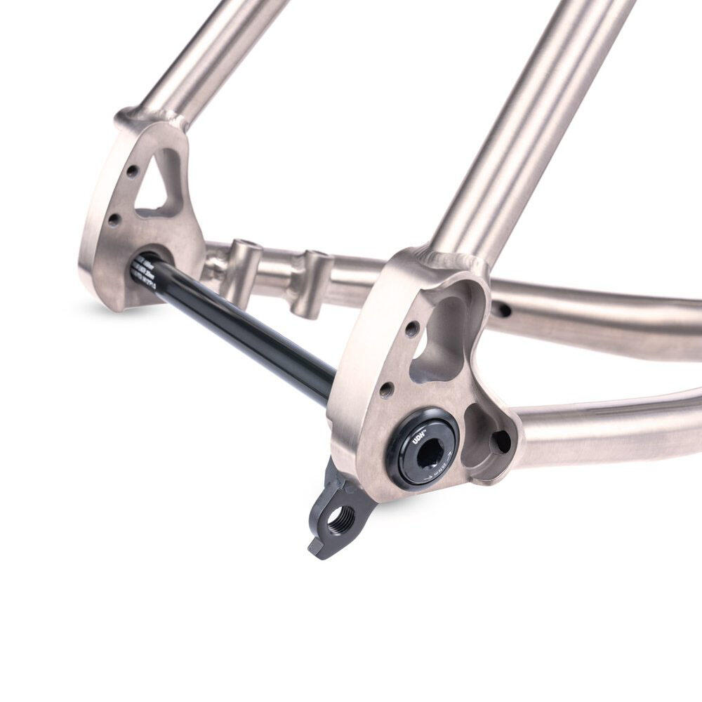 Bombtrack - Hook Ext TI Frame Vork Kit - Titanium/Zwart - S - 50cm ...