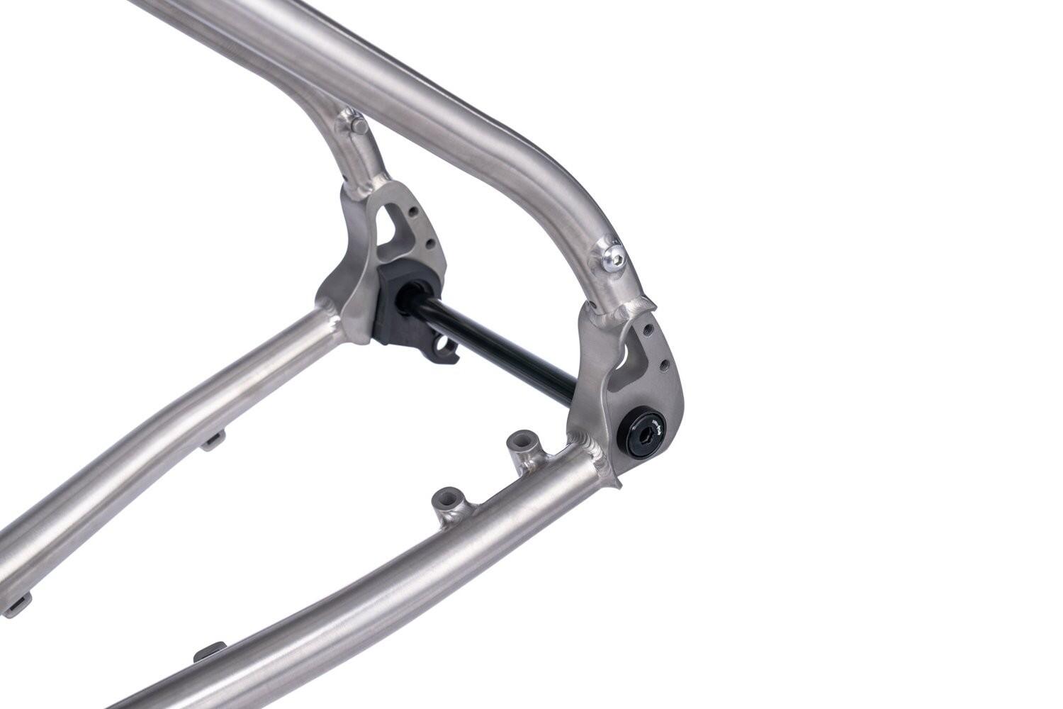 Bombtrack Beyond TI Frame + Vork Kit - Titanium / Zwart - L - 52cm ...